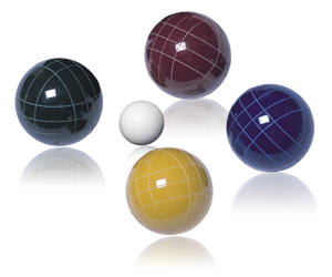 Park and Sun Sports BB-100 Tournament Level Bocce Lawn Bowling Set, fun ...